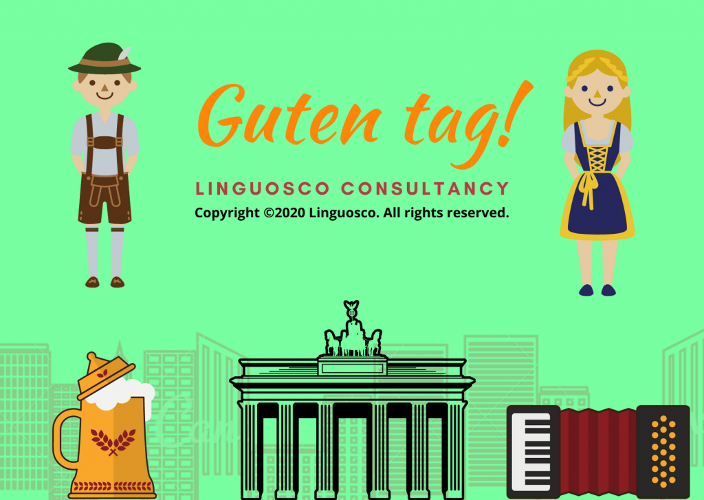 German Week – Week 1 (Part 1 – November 2020)